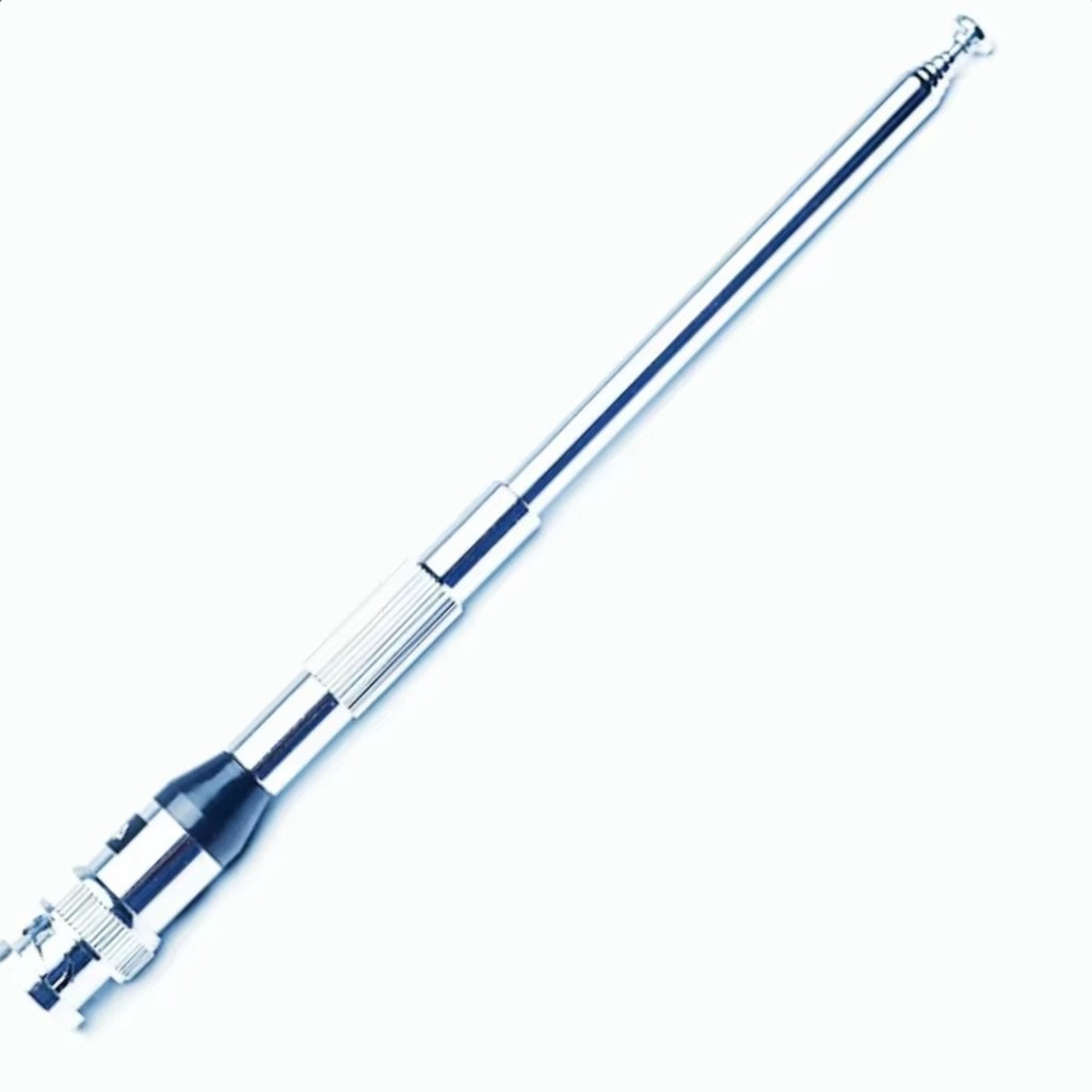 HAM Radio Antenna Metal BNC Fold Bendable Stretch Telescopic VHF UHF ...