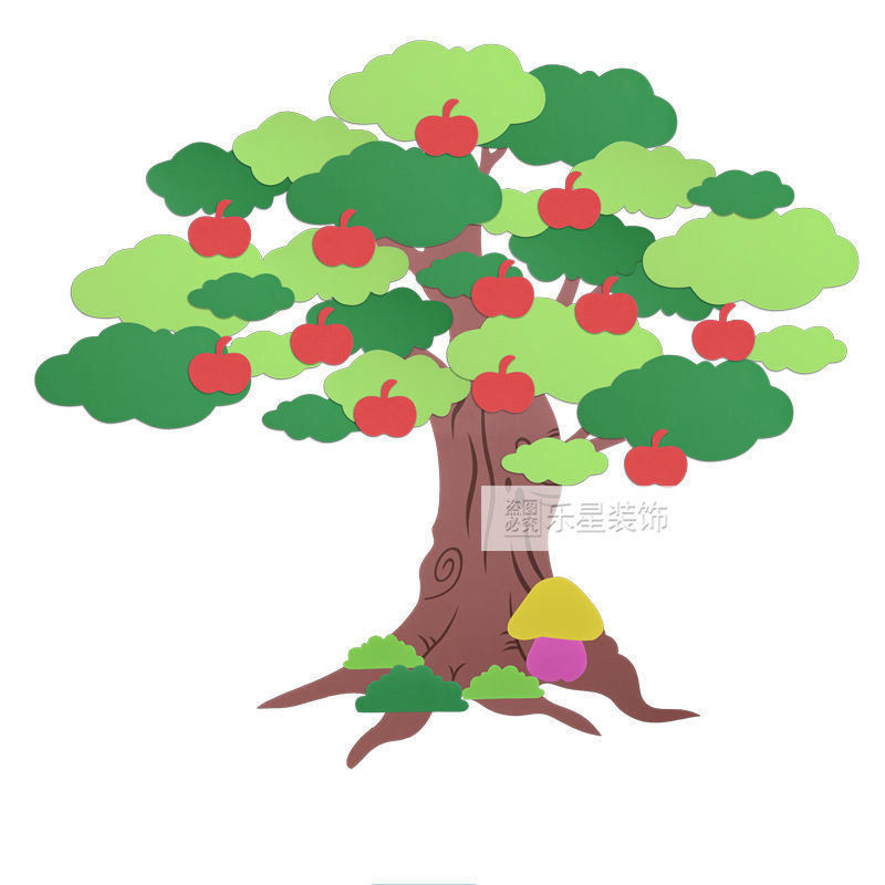 [Foam Material]Wall Decoration Sticker Kindergarten Class Layout ...