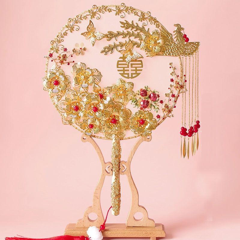 Xiaohongshu Recommended Wedding Group Fan Chinese Wedding Xiuhe ...