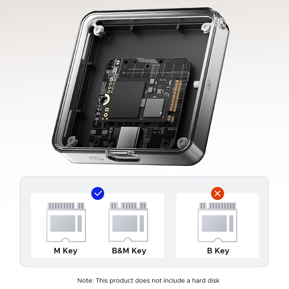 Magnetic 2230 M.2 NVMe SSD Enclosure 2TB Magnetic M.2 SSD Case External ...