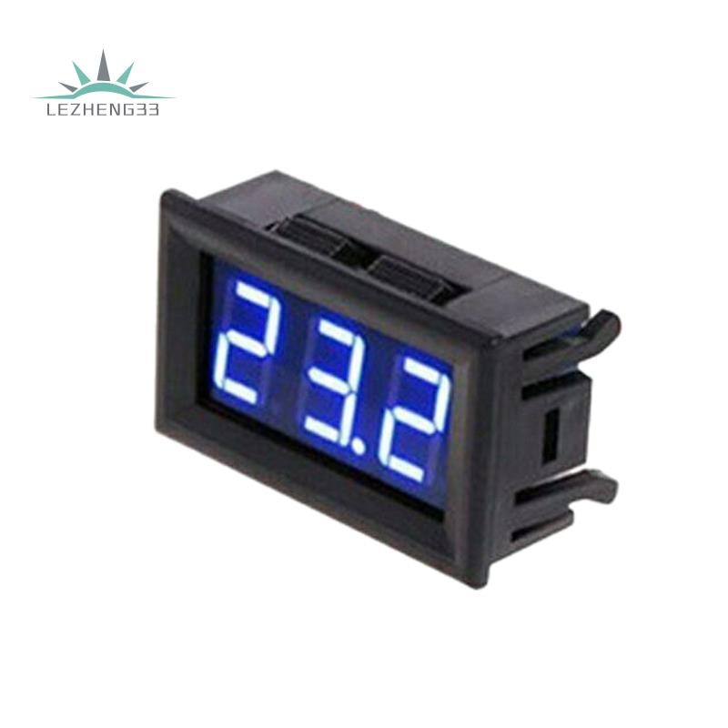 DC 12V LED Digital Display Thermometer -50- 110 Celsius Car Meter ...