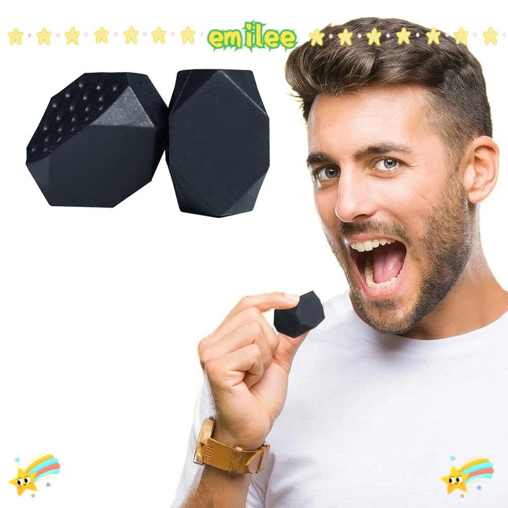 EMIL Jaw Exerciser, Portable Facial Chew Bite Muscle Redefine Jawline ...