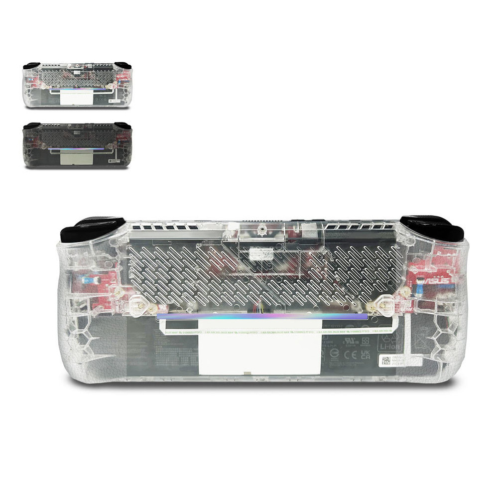 Transparent Back Plate Compatible for ROG Ally X, DIY Clear Edition ...