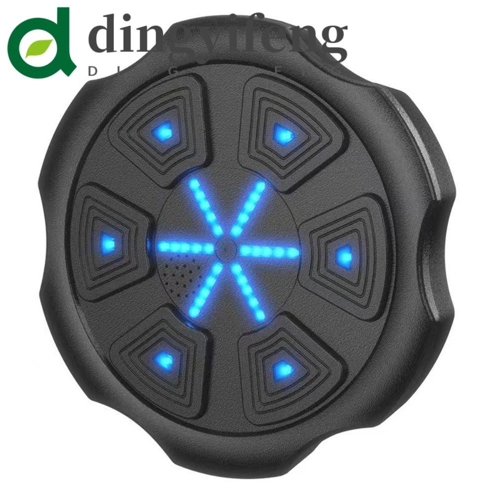 DINGYIFENG Wall-mounted Boxing Mat, Easy To Use LED Lighted Smart Music ...