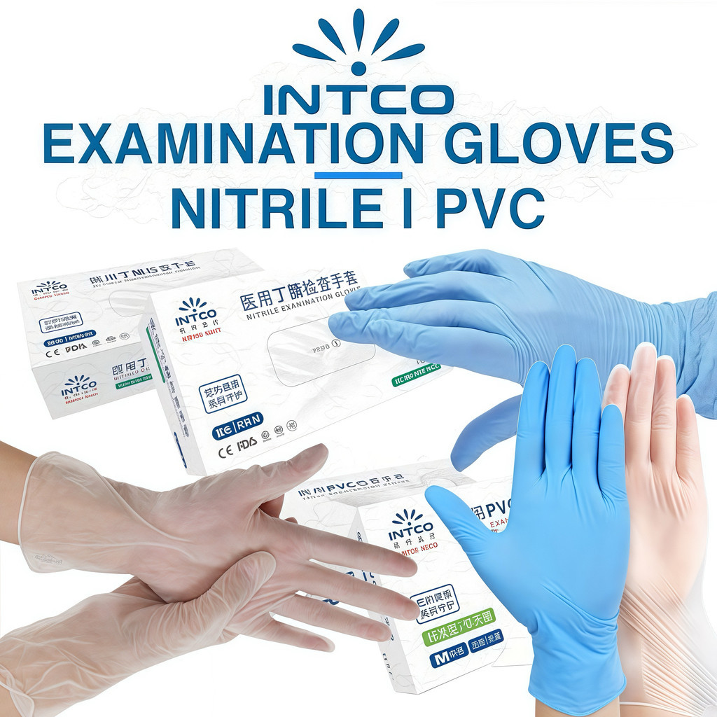 【100p】Disposable Medical Glove Nitrile Rubber Doctor Dental Surgical ...