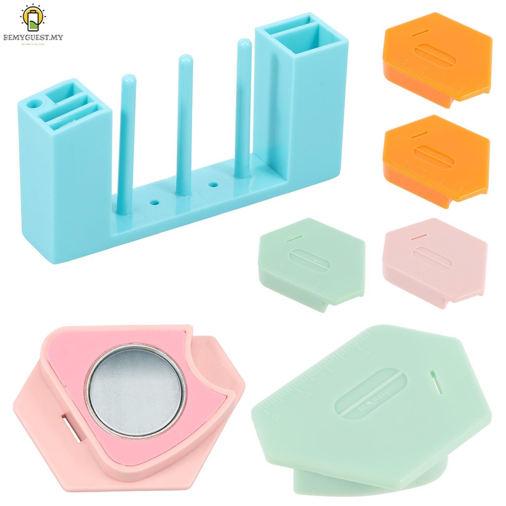 Plastic Sewing Machine Guide Magnetic Seam Guide With Scale Polygonal ...