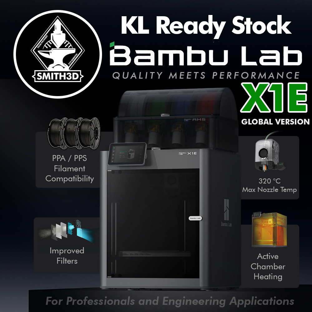 Bambu Lab X1E AMS Combo Auto Bed Leveling High Speed Core XY ...