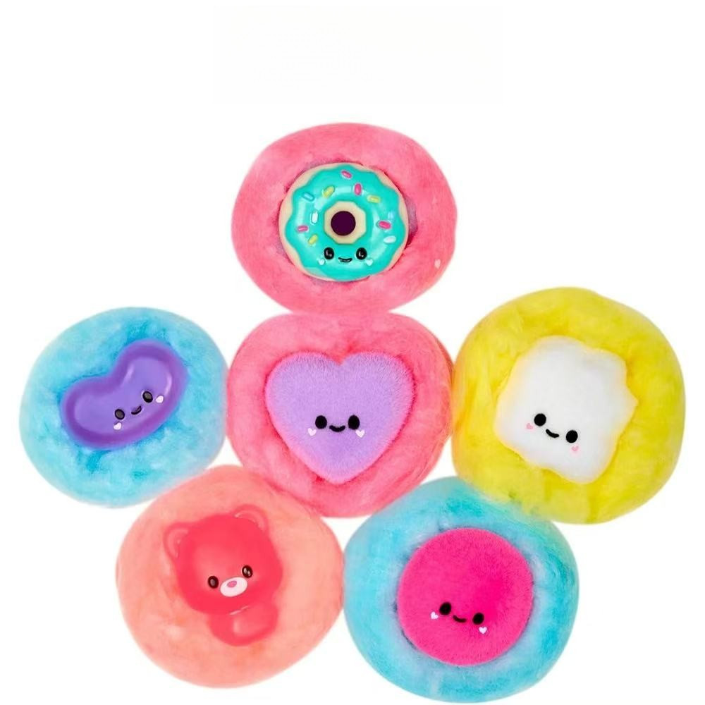 Fluffie Stuffies Squishy Toys Mini Donut Popcorn Blind Bag Surprise ...
