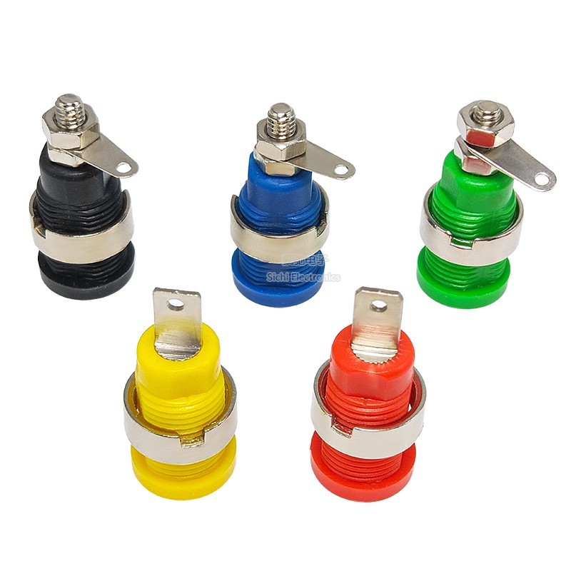 4mm Banana Socket Insulation Panel Test Plug Female Socket 32A High ...