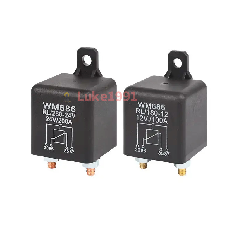 Super Large Current WM686 Starter Relay 100A 120A 200A Main Power ...