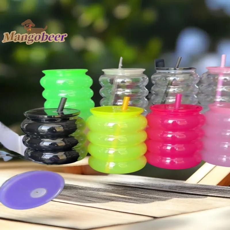 [Mangobeer] Worm Caterpillar Plastic Cups Acrylic Sippy Cup Tumblers ...