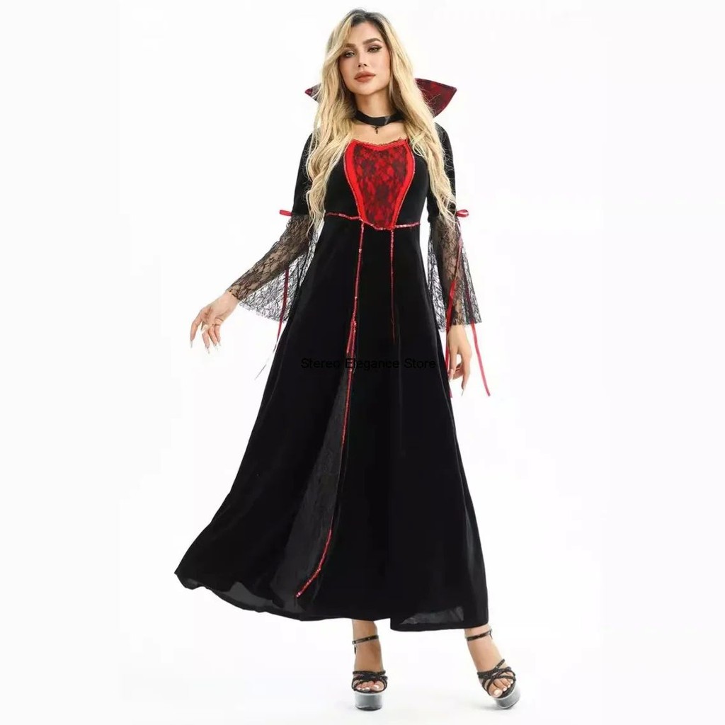 Halloween Adult Reaper & Witch Goth Costumes - Dark Robes for Parties ...
