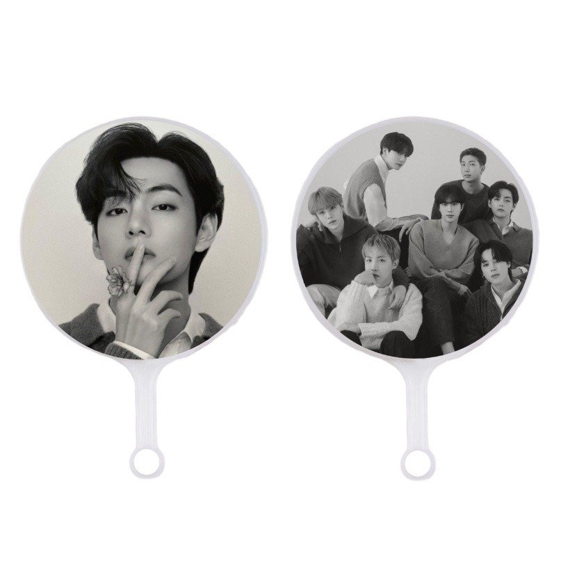 BTS v Mini Fan Xiaowang Fan Same Style Peripheral Support Fan 2025 New ...