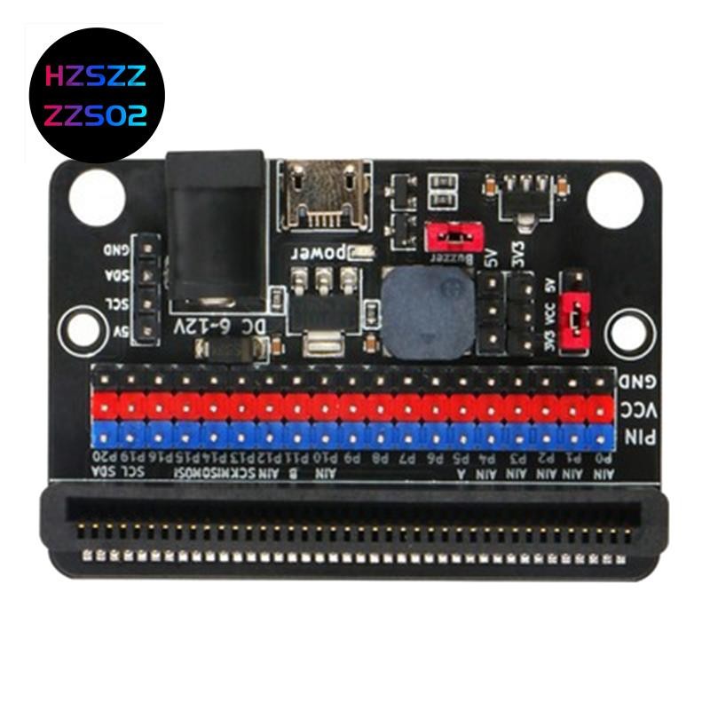 1Pcs Expansion Board for Microbit GPIO Expansion Python IO:Bit 5V with on Board Passive Buzzer ...