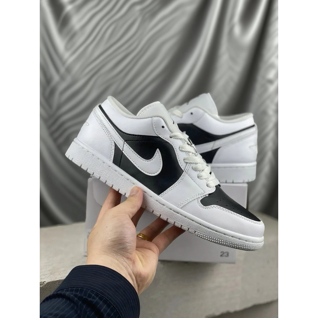 L Version Special Offer Air Jordan AJ1 Low Low Low-Cut Reversal Black ...