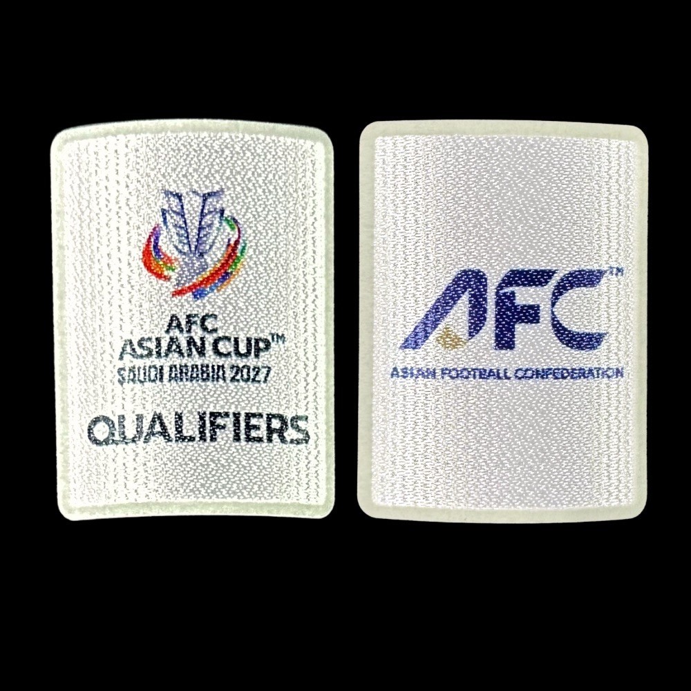 OFFICIAL AFC Asian Cup Saudi Arabia 2027 Qualifier Patches (Malaysia ...