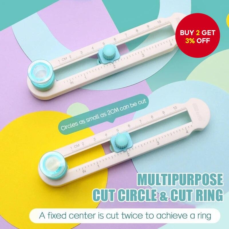 360 Adjustable Cutting Round Knife Journal Photo Circle Cutter ...