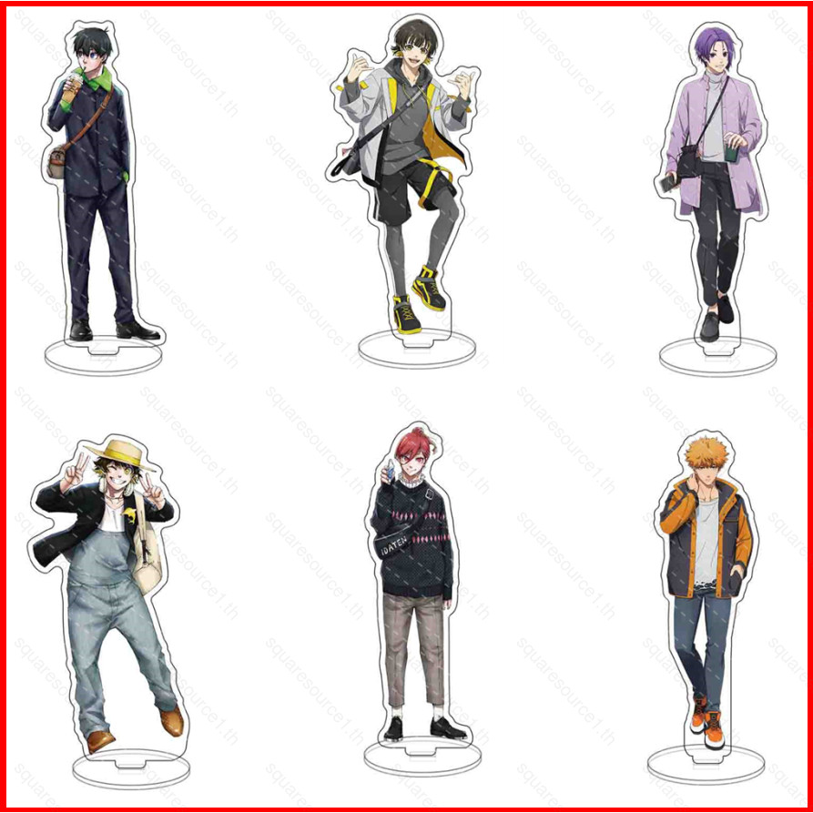 SQ1 Blue Lock Figure Anime Model Toys Plate Holder Isagi Yoichi Bachira ...