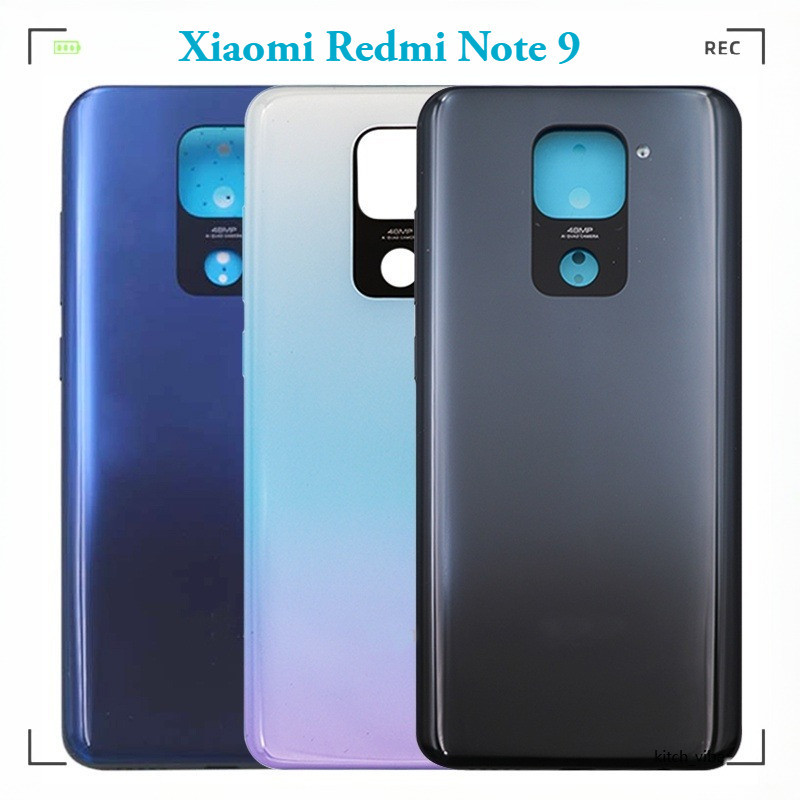 High Quality Rear Cover Door Housing For Xiaomi Redmi Note 9 Repair ...