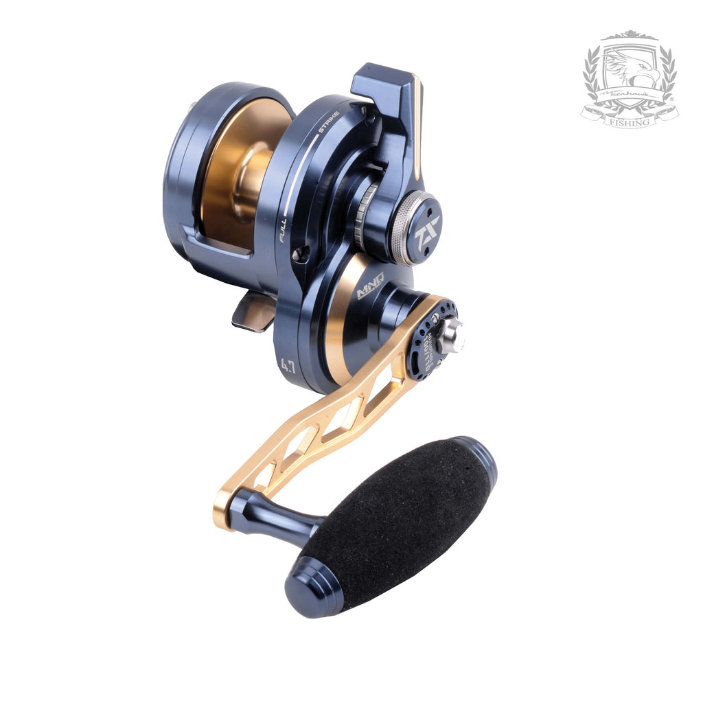 Team Seahawk Musha Nautilus J Lever Drag Jigging 30KG Drag Fishing ...
