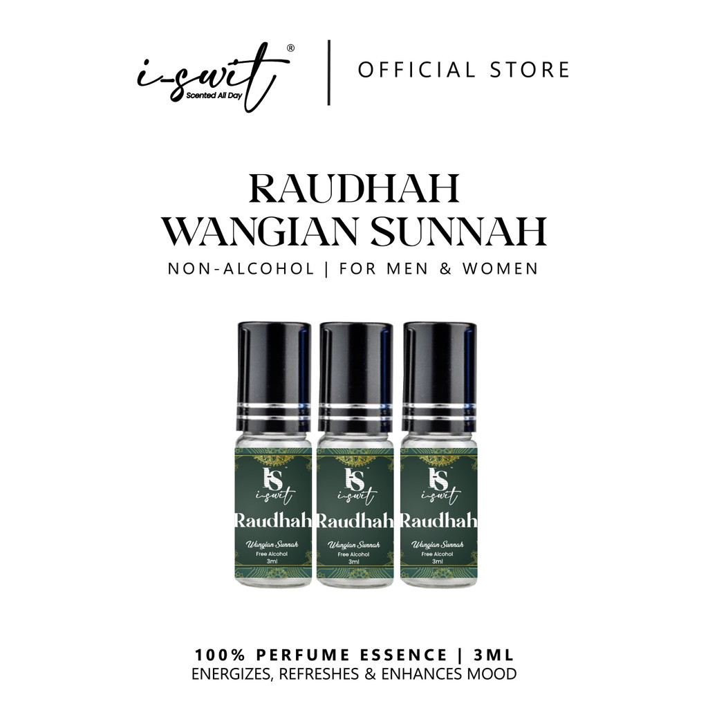 Minyak Wangi Raudhah - 100% Pati Wangian Raudhah Madinah by Iswit ...
