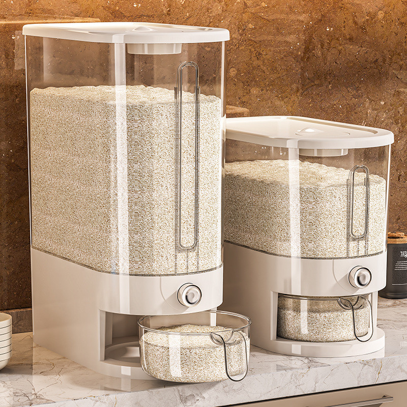 [Ready Stock Immediate Shipping] Push-Style Rice Bucket Household ...