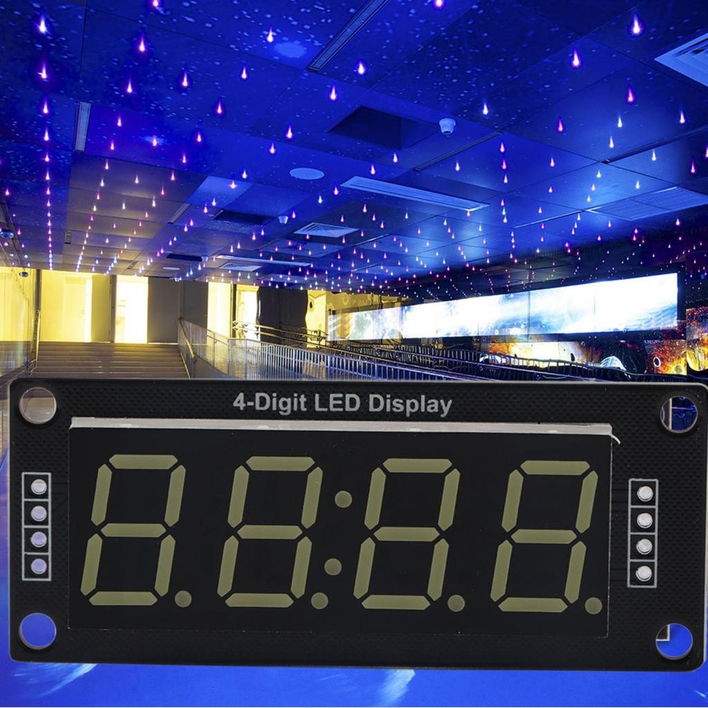 Sinhopsa Hyuduo 4-Digit 7-Segment Led Display Tube Module White Color Fits For | Shopee Malaysia