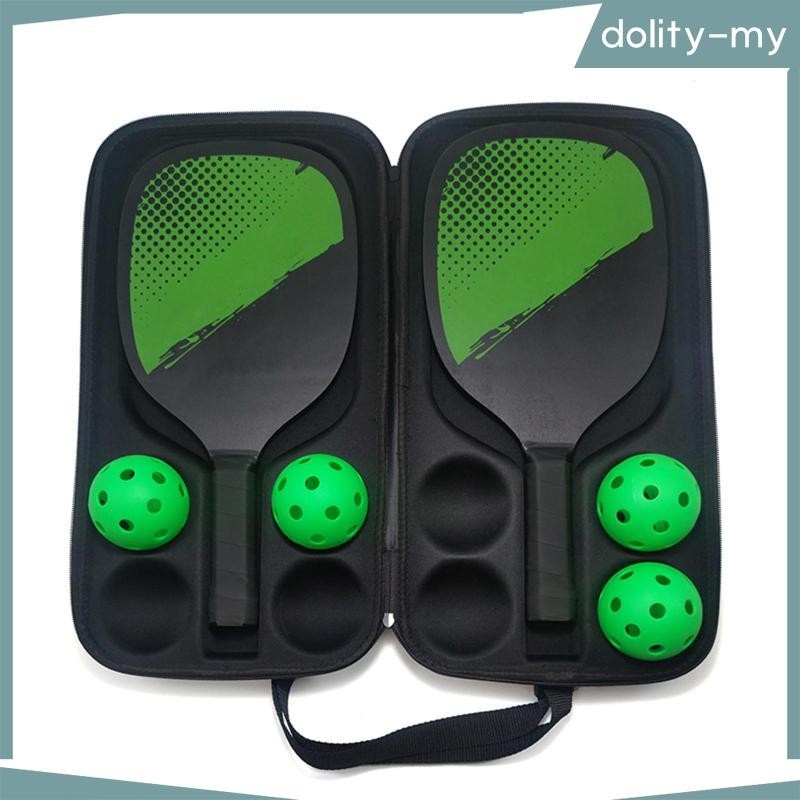 [dolity] Pickleball Racket Bag, Pickleball Racket Bag for 2 Paddles And ...