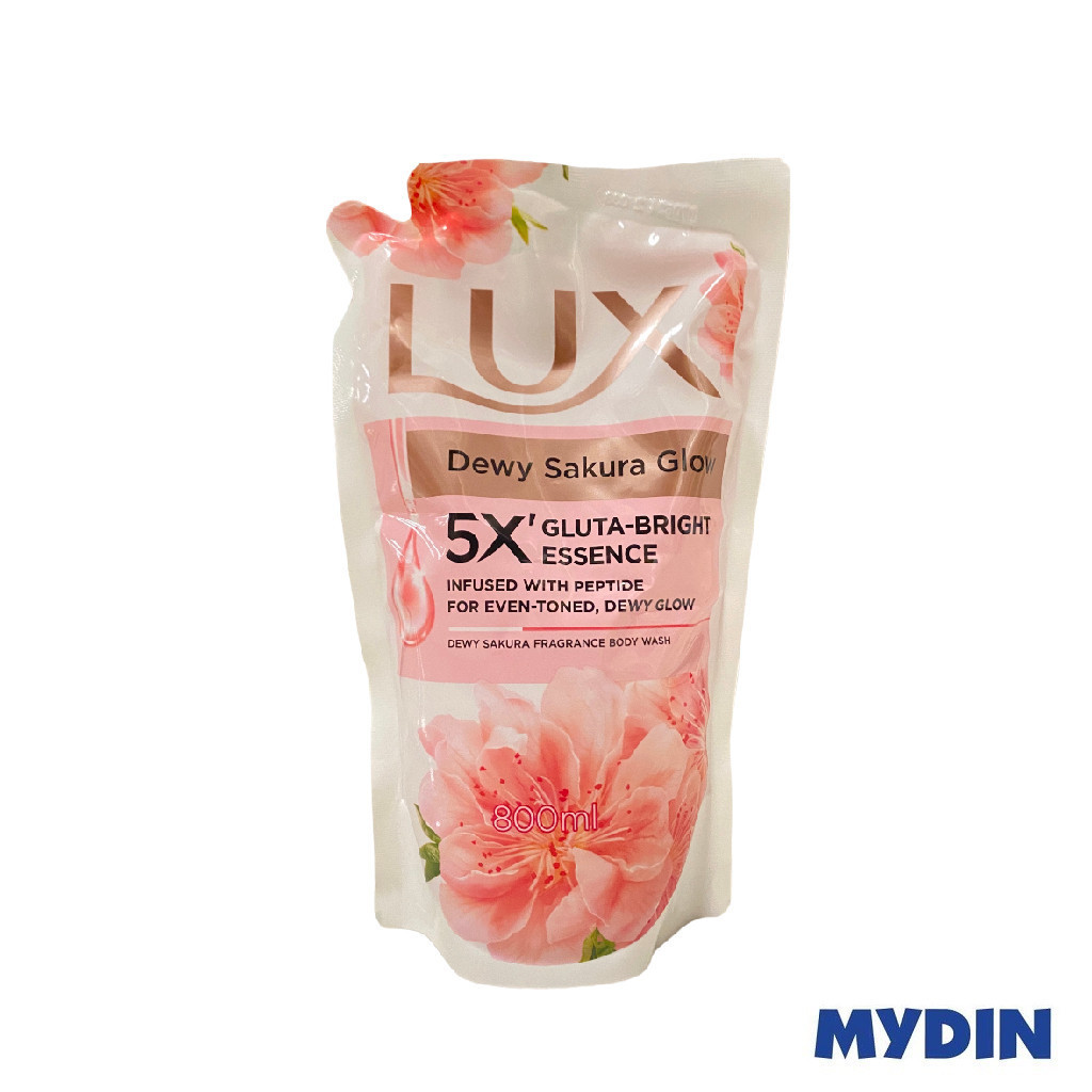 Lux Body Wash Refill Dewy Sakura Glow (800ml) | Shopee Malaysia