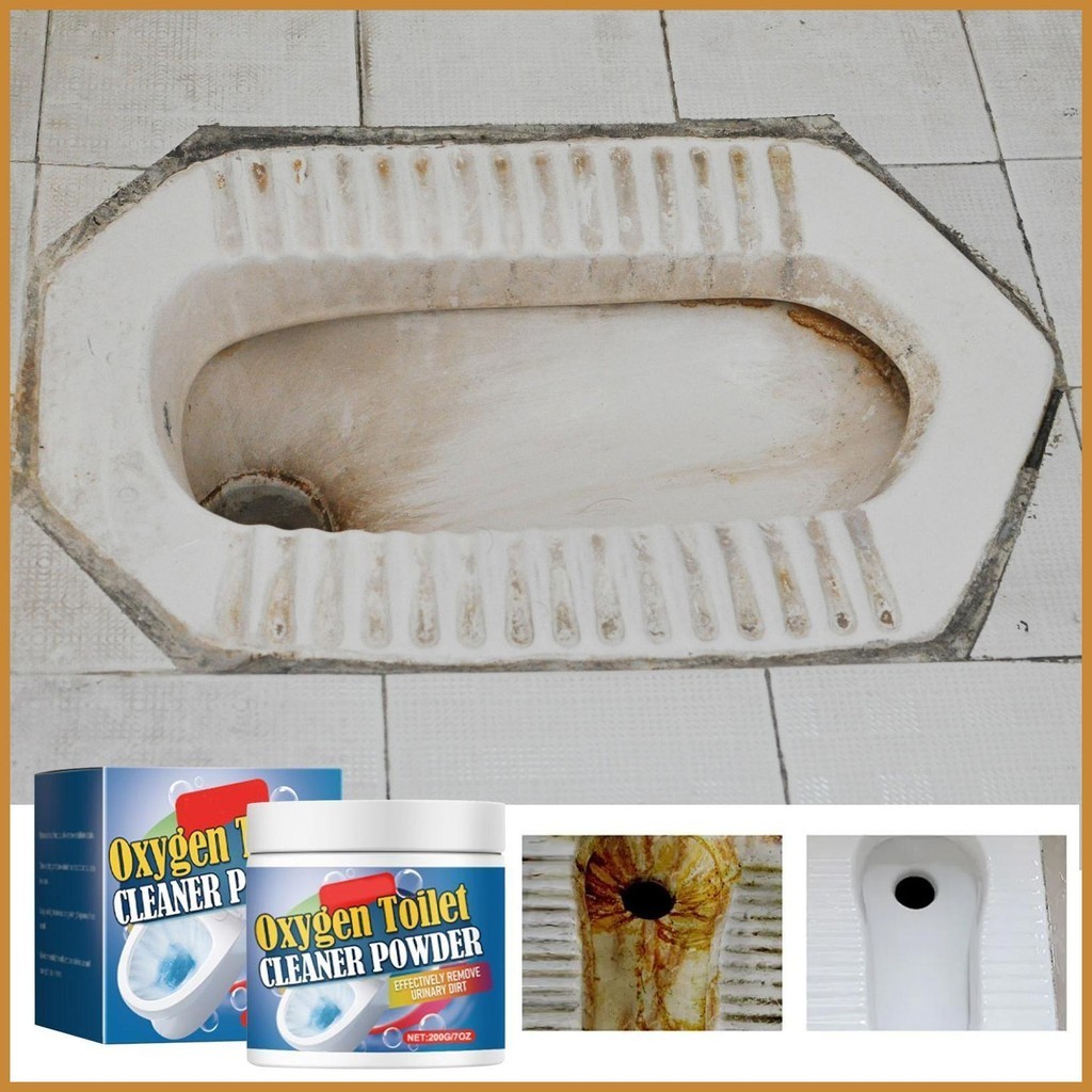 Foam Toilet Cleaner Foaming Powder Bathroom Cleaner Powder 200g Deep ...