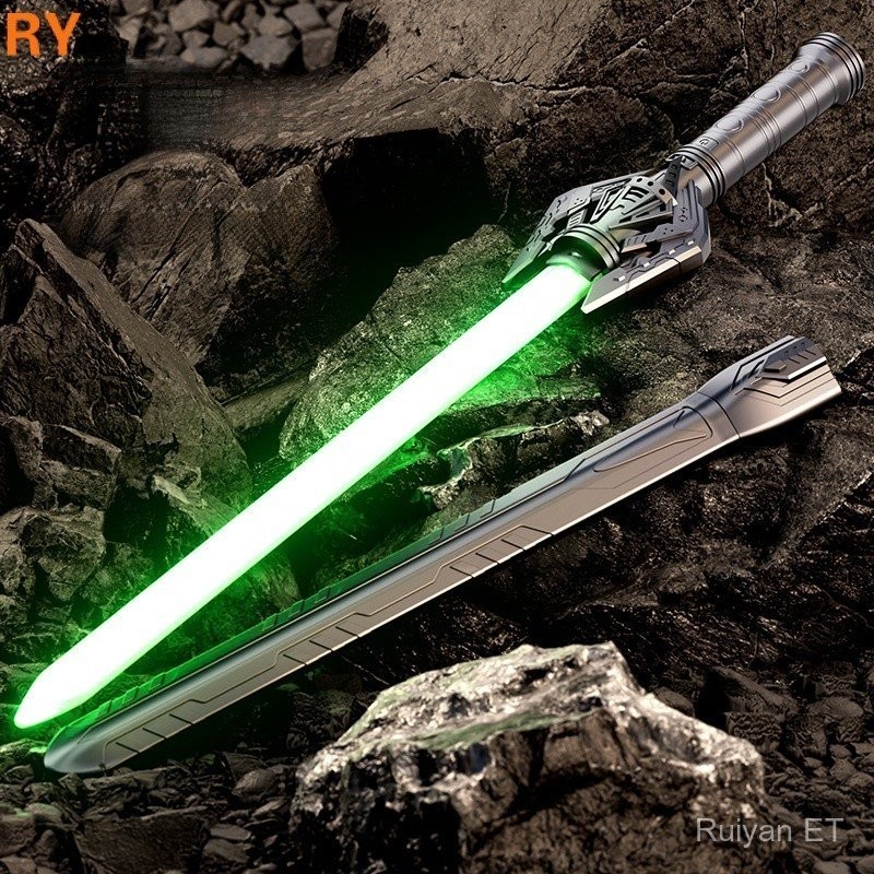 YFDTiktok Light Sword Sound and Light2One-in-One Seven-Color Laser ...