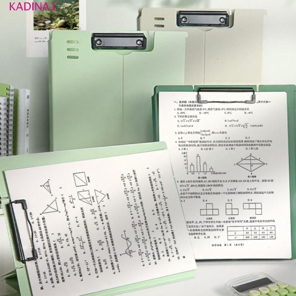 KADINA Stand File Folder, Writing Pad Clipboard A4 Board Clip Folder ...