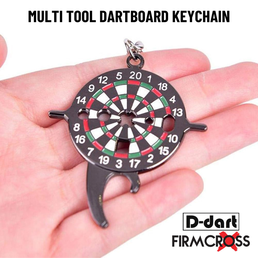 Firmcross Dart Accessories - Multi Function Tool Dart Board Key chain ...