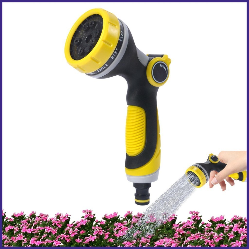 High Pressure Hose Nozzle 10 Modes Garden Hose Sprayer Hose Attachment ...