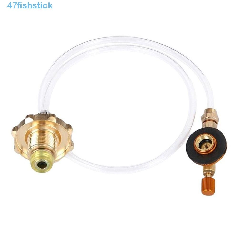 FISHSTICK Inflation Valve Adapter Leak-proof Gas Stove Accessories ...