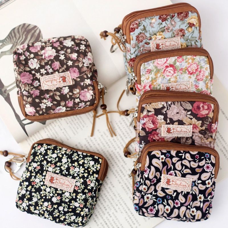 Fabric Small Bag Coin Purse Female Little Old Man Granny Lightweight ...