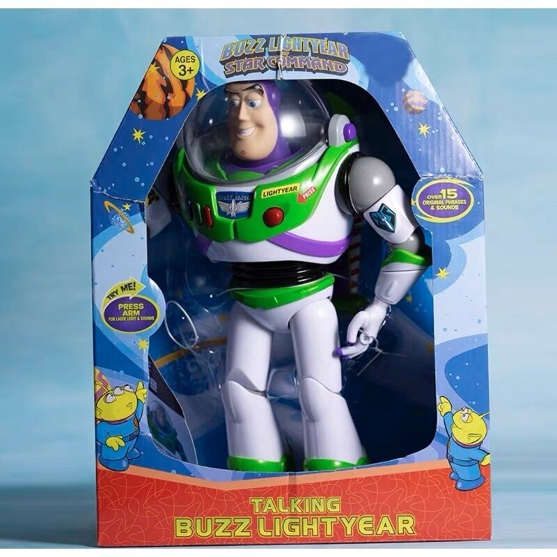 TOY STORY TALKING BUZZ LIGHTYEAR ACTION FIGURE (934567) | Shopee Malaysia
