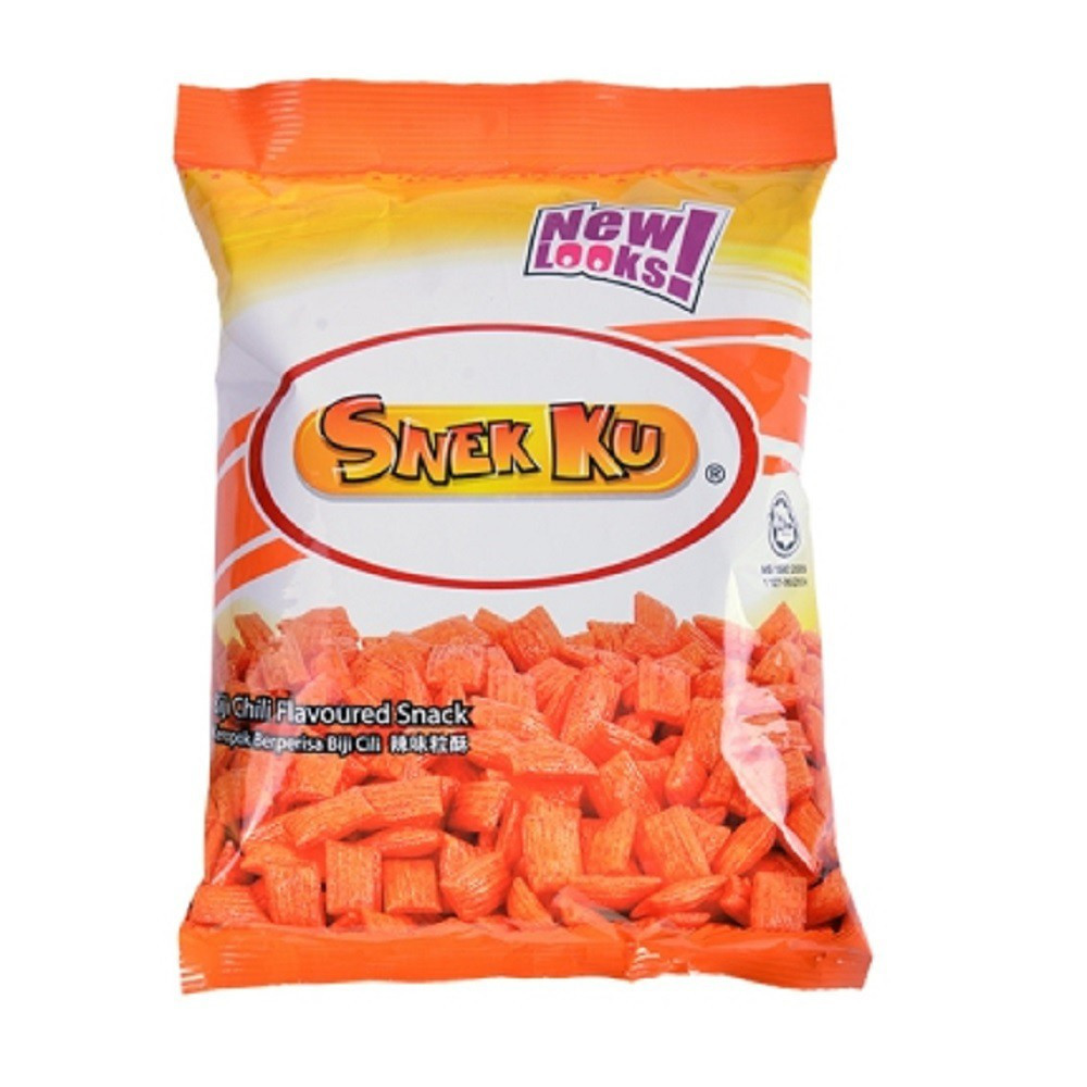 Snek Ku Hot Chili Flavour Snack (250g) | Shopee Malaysia