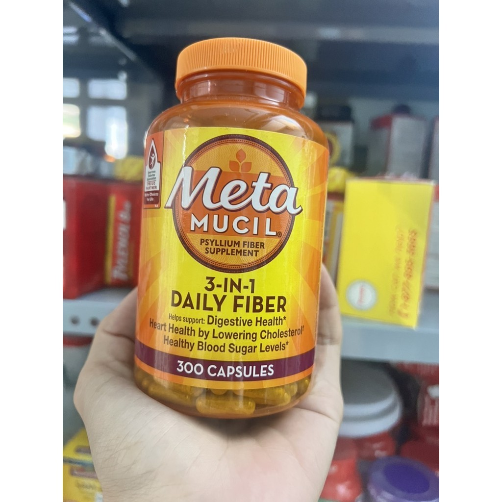 New MODEL MetaMucil Fiber Supplement 300 tablets [American product with ...