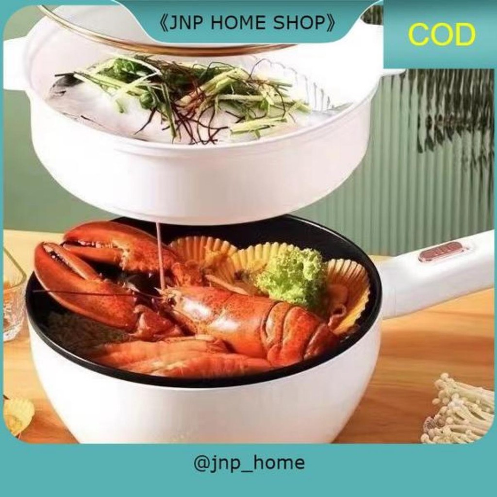 JNP 3L Kuali/Pemasak Elektrik Pelbagai Fungsi Kuali Semua-Dalam-Satu ...