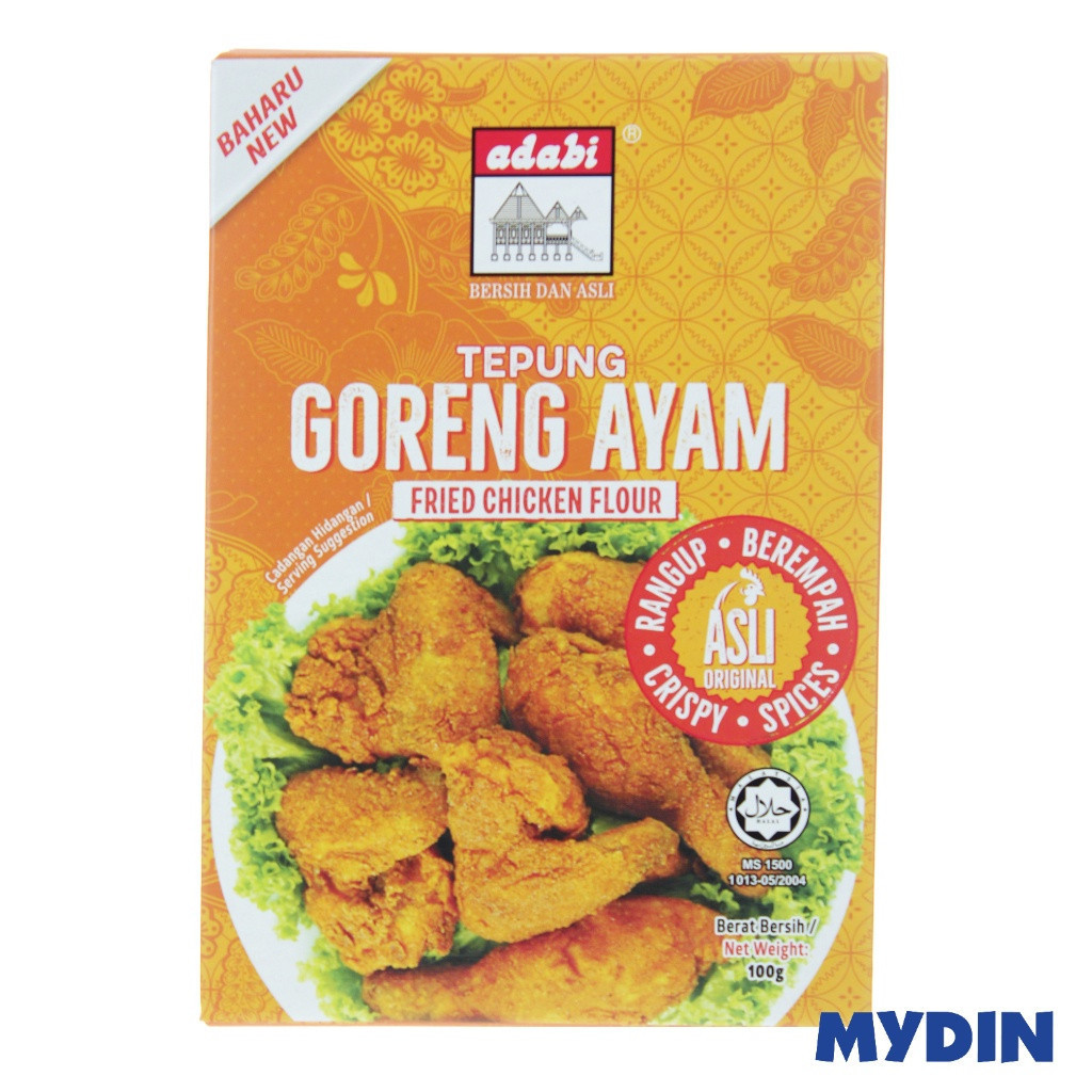 ADABI Fried Chicken Seasoning Flour (100g) | Shopee Malaysia