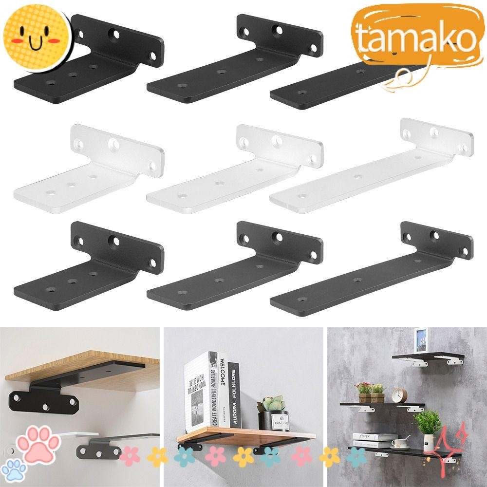 TAMAKO Right Angle Bracket Concealed Shelf Support Wall Mounted ...