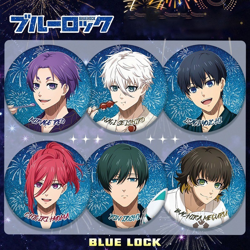 Blue Lock Chigiri Hyouma Isagi Yoichi Bachira Anime Tinplate Metal ...