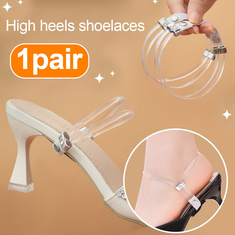 1 pair bundle shoelaces, Prevent the heel from falling off, Simple ...