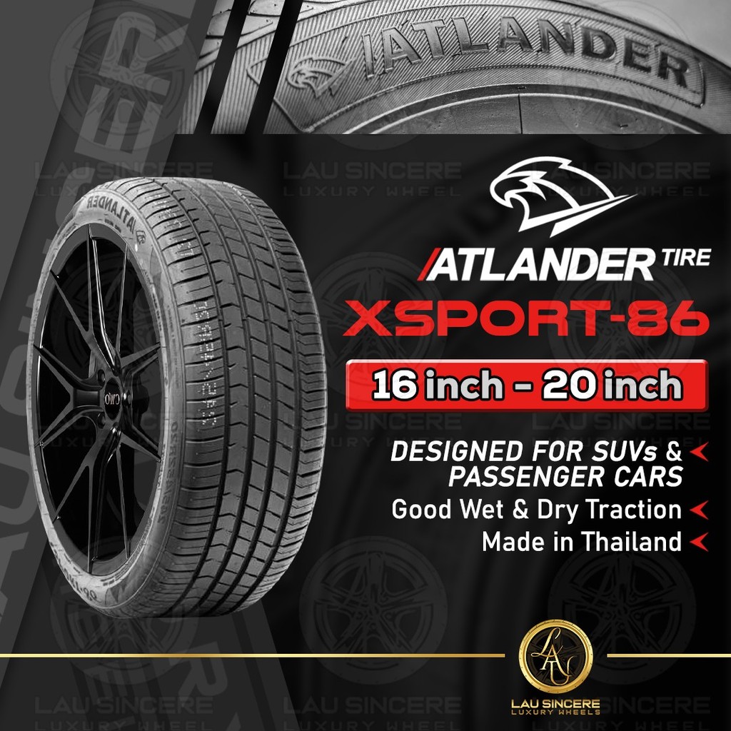 Atlander XSPORT-86 Tyre | Shopee Malaysia