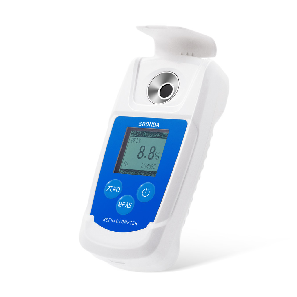 Digital Display Sugar Brix Refractometer - White | Shopee Malaysia
