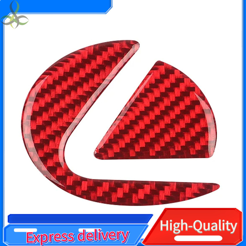 Carbon Fiber Steering Wheel Logo Sticker Protective Decoration For ...