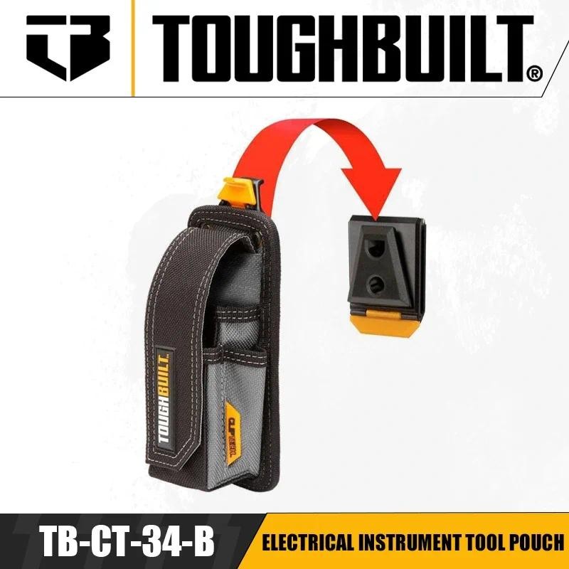 TOUGHBUILT TB-CT-34-B Electrical Instrument Tool Pouch Tool Pouch ...