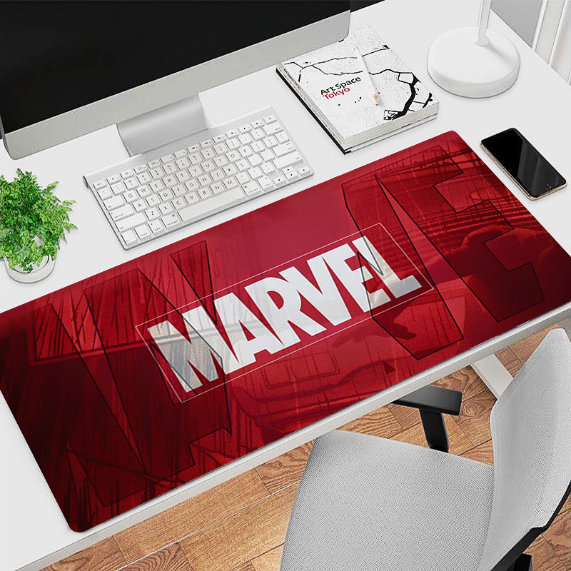 Marvel Hero Mouse Pad Gaming Keyboard Pad Laptop Gamer Cabinet Mousepad ...