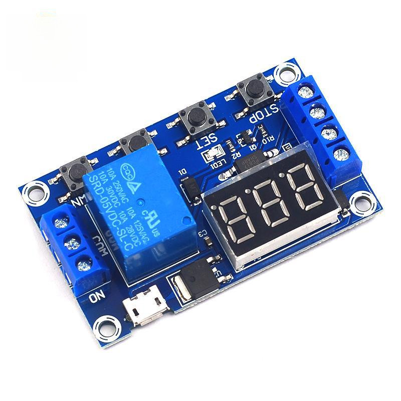 1 Circuit Relay Module Delay Power-off Trigger Delay Circulation Timing Circuit Switch | Shopee ...